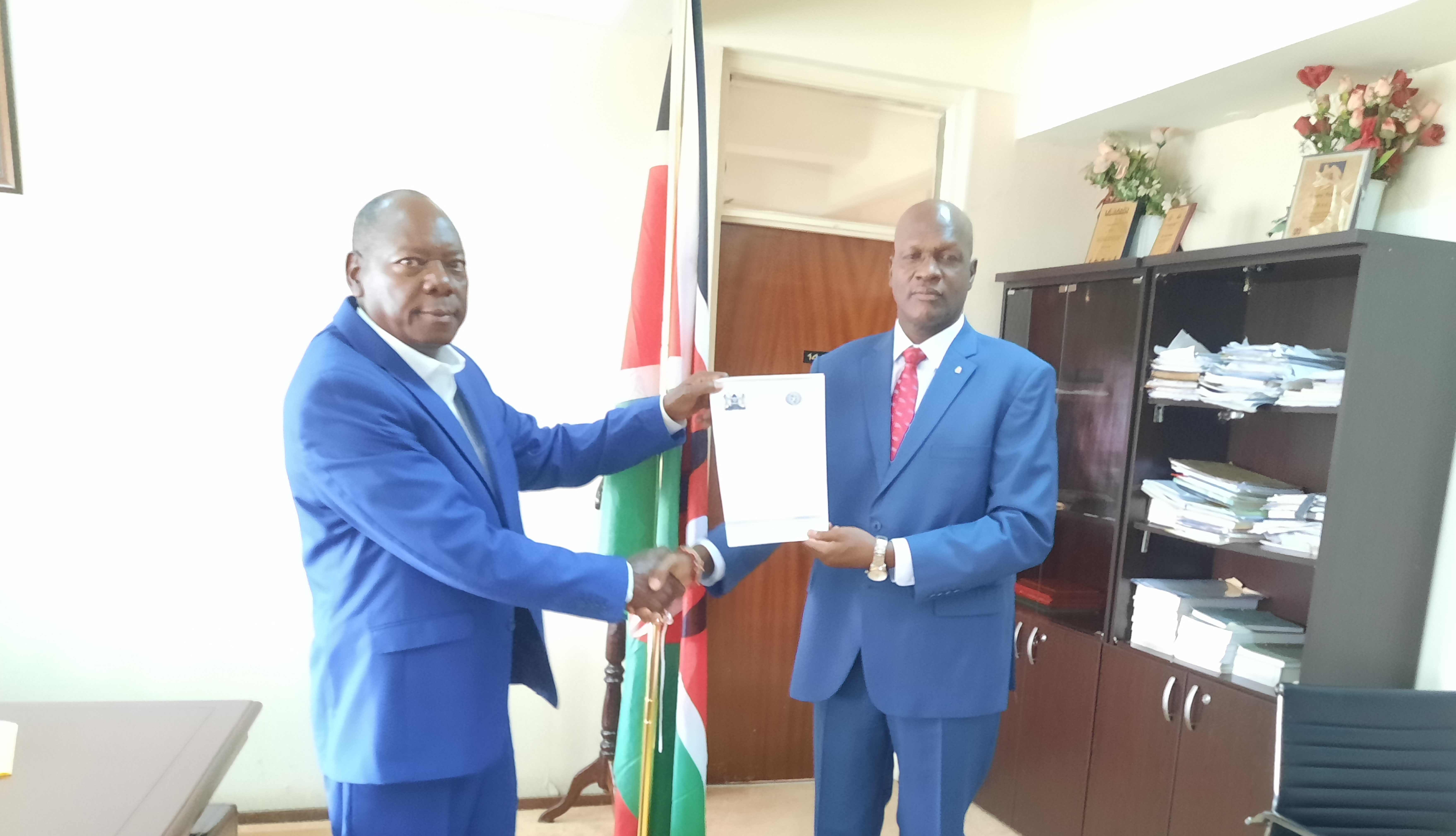 HANDING OVER CEREMONY.